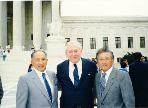 Harry Ueno, Benjamin Zelenko, and George Ikeda — Calisphere