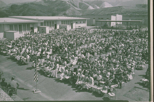 Dedication of Marquez Elementary School in Pacific Palisades, Calif ...