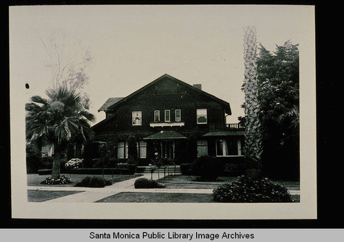 308 Alta Avenue (Lot 13, Block C) Santa Monica, Calif. owned by Merrill ...
