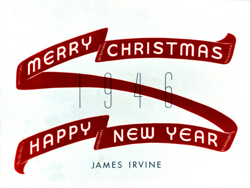 Christmas Card James Irvine II — Calisphere