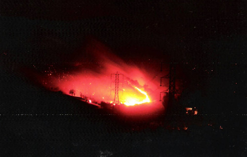 Santiago Fire, Modjeska Canyon — Calisphere