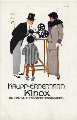 Krupp-Ernemann Kinox Projector Pamphlet — Calisphere