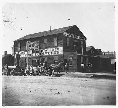 Iron Works - Stockton: Iron Works Foundry and Machine Shop — Calisphere