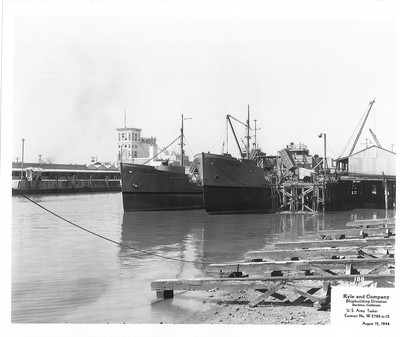 Shipbuilding-Stockton-Kyle and Company- U.S. Army Tankers Y44 and Y46 ...