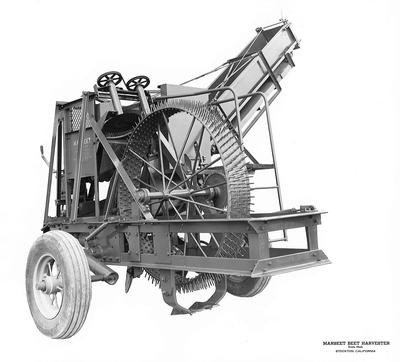 Harvesting Machinery - Stockton: Marbeet Beet Harvester — Calisphere
