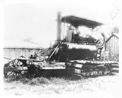 Crawler Tractors - Stockton: Large steam-driven crawler tractor ...