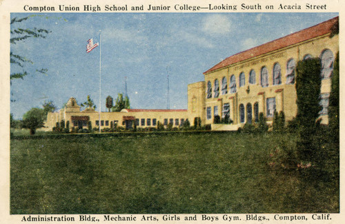 Compton Union High School and Junior College — Calisphere