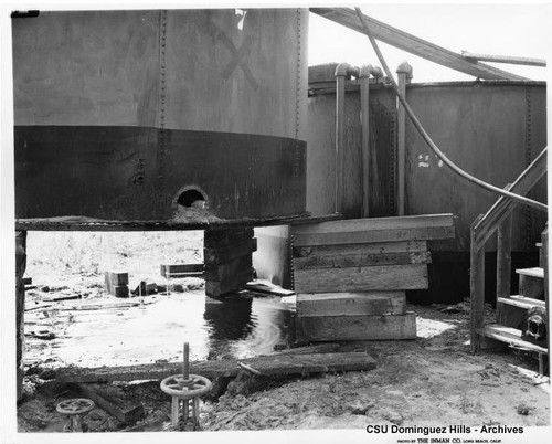 Damage Oil Tank #7 & 27 — Calisphere