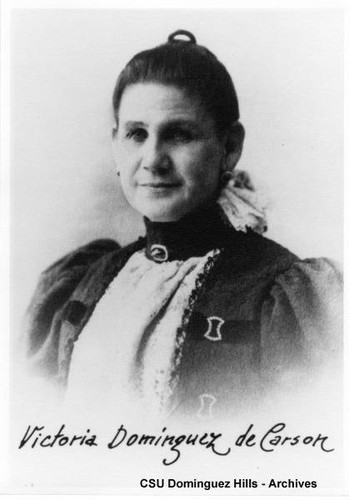 Maria Victoria Dominguez de Carson — Calisphere