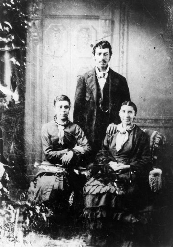 Portrait of the Amador family — Calisphere