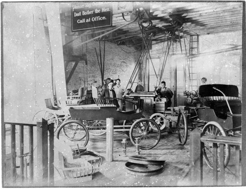 1900 Osen and Hunt Auto Factory — Calisphere