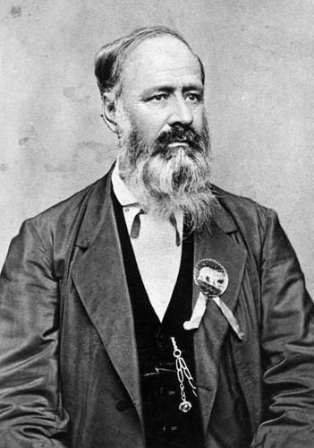 1872 Portrait of Daniel Rhoads — Calisphere