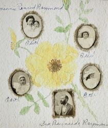 Members of the Raymond family, circa 1898 — Calisphere