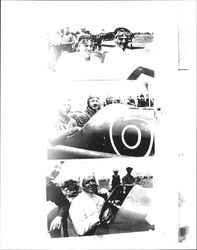 Race car drivers at Cotati Speedway, Cotati, California, 1922 — Calisphere