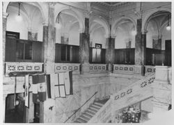 Main hall of the Sonoma County Courthouse — Calisphere