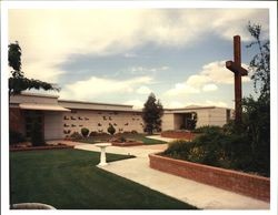 Columbarium at Santa Rosa Memorial Park, Santa Rosa, California, 1963 ...