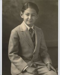 Portrait of George W. Tomasini about 1933 — Calisphere