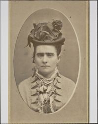 Portrait of Sarah Truitt, photographed between 1880 and 1890 — Calisphere