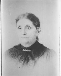 Portrait of Maria Marta Carrillo, Santa Rosa, California, about 1870 ...