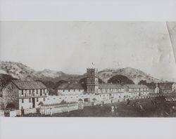 Mexican fort and barracks, Sonoma, California, in the 1840s — Calisphere