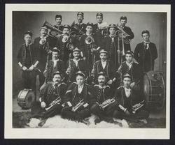 Portrait of the Silver Cornet Band — Calisphere