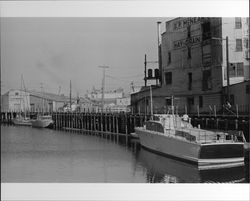 Petaluma Turning Basin with view of Petaluma and Santa Rosa Railroad ...