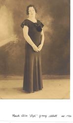 Maude Alice "Soph" Abbott, about 1930 — Calisphere