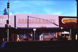 Empty Sprouse-Reitz store front and Analy Rexall Drug Store on North ...