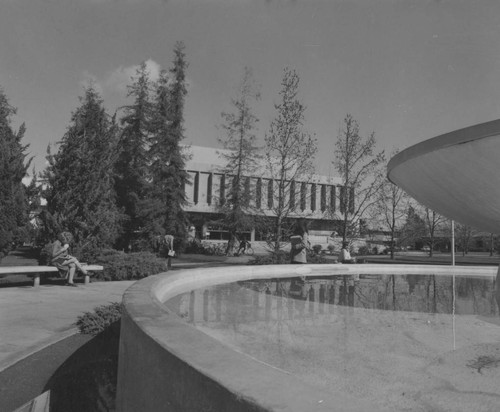 New campus-Kennel Bookstore and clock tower-0024 — Calisphere