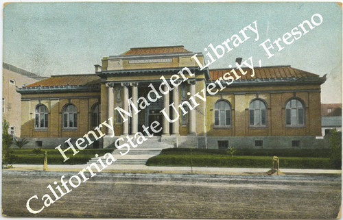 Carnegie Library, Fresno, Cal — Calisphere