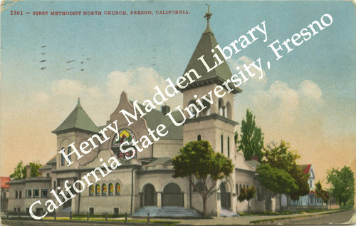 First Methodist North Church, Fresno, California — Calisphere