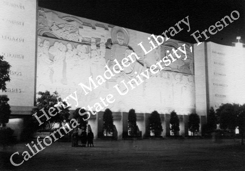 Mural "The Peacemakers" by Helen Esther, and Margaret Bruton — Calisphere