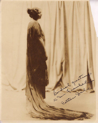Autographed publicity portrait of Esther Dale — Calisphere