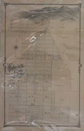 Map of the Ontario colony lands — Calisphere