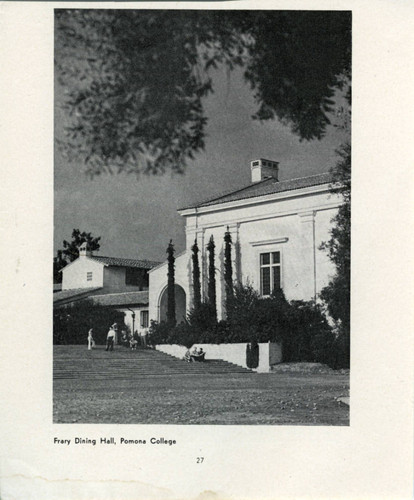 Frary Dining Hall, Pomona College — Calisphere