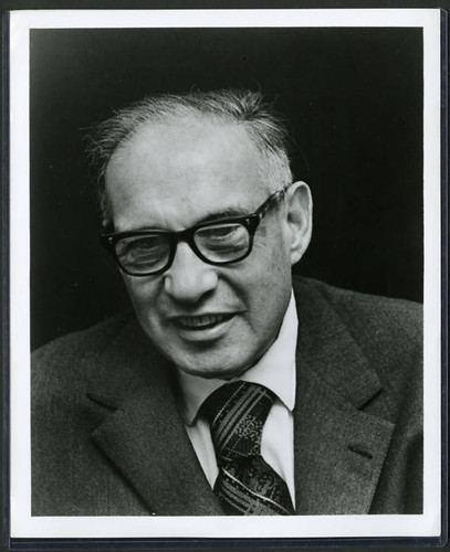 Photograph of Peter F. Drucker by Joan Sydlow — Calisphere