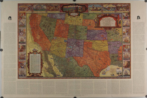 A map of exploration in the Spanish Southwest, 1528-1793 — Calisphere