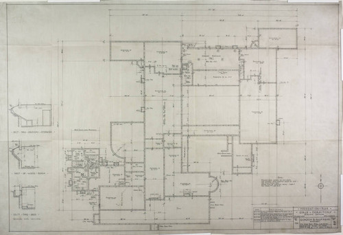 Foundation plan, sheet 2 — Calisphere