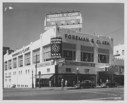 Foreman and Clark clothing store — Calisphere