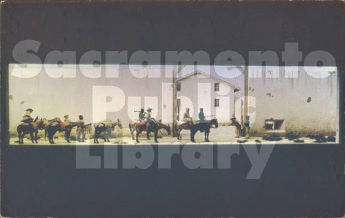 Sutter Welcoming Fremont and Kit Carson, 1844 — Calisphere