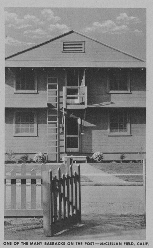 McClellan Field Barracks — Calisphere