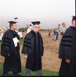 Procession at the dedication of Malibu campus and William Banowsky's ...