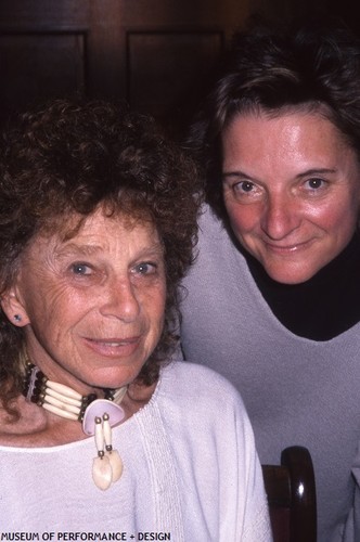 Anna Halprin and Alice Rutkowski, 1995 — Calisphere