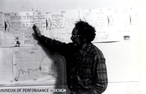 Lawrence Halprin in Joint Workshop Scoring Class, 1978 — Calisphere