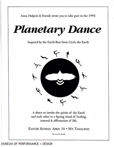 "Planetary Dance, 1995" Flyer and Handout — Calisphere
