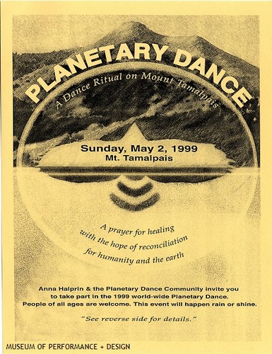 "Planetary Dance, 1999" Flyer and Handout — Calisphere