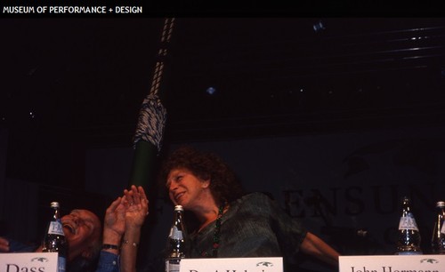 Anna Halprin and Ram Dass, 1995 — Calisphere