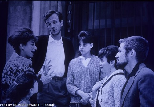 Anna Halprin on tour with members of the San Francisco Dancers ...