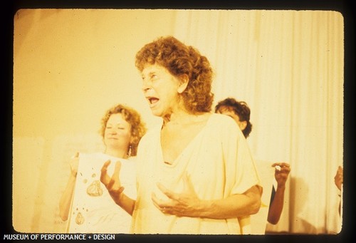 Anna Halprin at the Healing Arts / Steps Theater Company program, 1988 ...