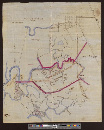 Map of Plummer Bros. Tract and vicinity — Calisphere